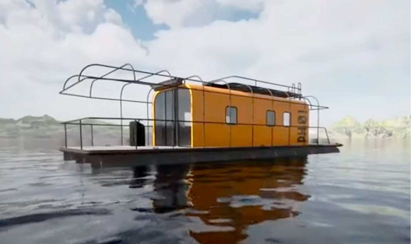 Pontoon Houses - Moggaro Aluminium Yachts