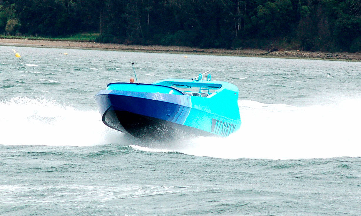 New jet boat 26 seater Moggaro 950WJ delivered in Saudi Arabia