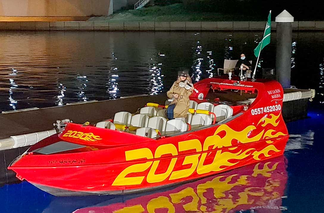 New jet boat Moggaro 700WJ delivered in Jeddah (Saudi Arabia)